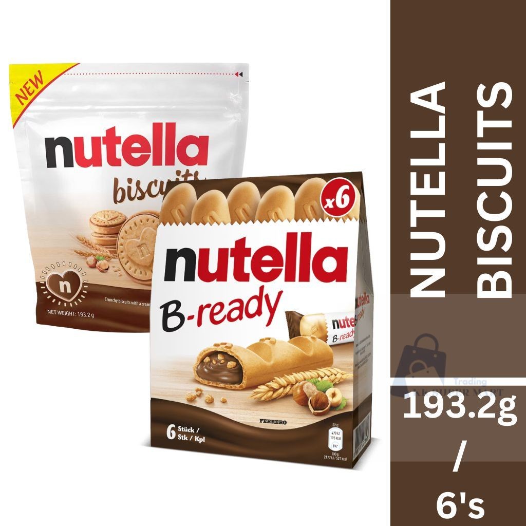 NUTELLA Biscuits B-Ready Biscuit Bar (193.2g / 20g x 6's) | Shopee Malaysia