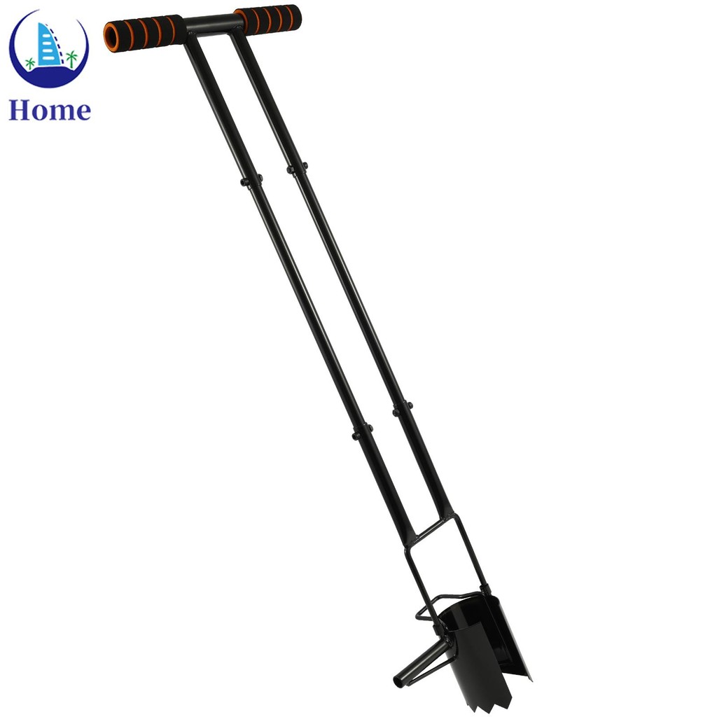 Sod Plugger Long Handle Sod Cutter Serrated Base Bulb Transplanter ...