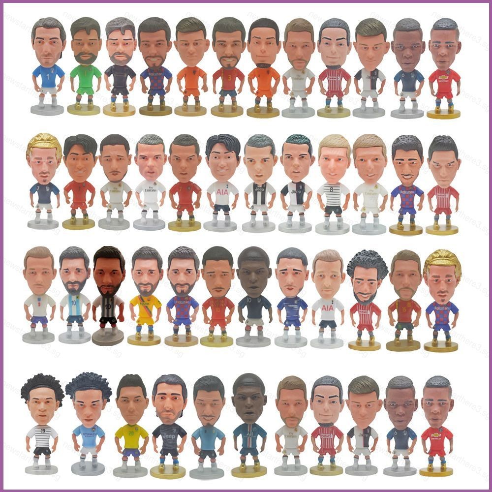 SQE FIFA World Cup Qatar 2022 Star Action Figure Messi C Ronaldo Mbappe ...