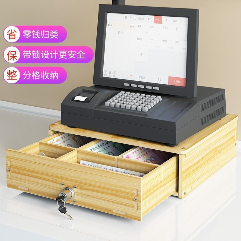 Desktop Change Cash Register Coin Paper Coin Cash Financial Cashier ...