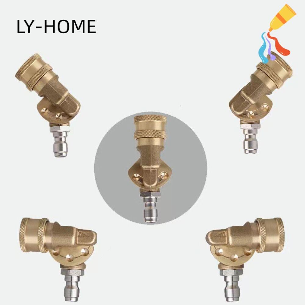 LY-HOME Quick Connection, Coupler 1/4" PSI Pivoting Cleaning Adaptor ...
