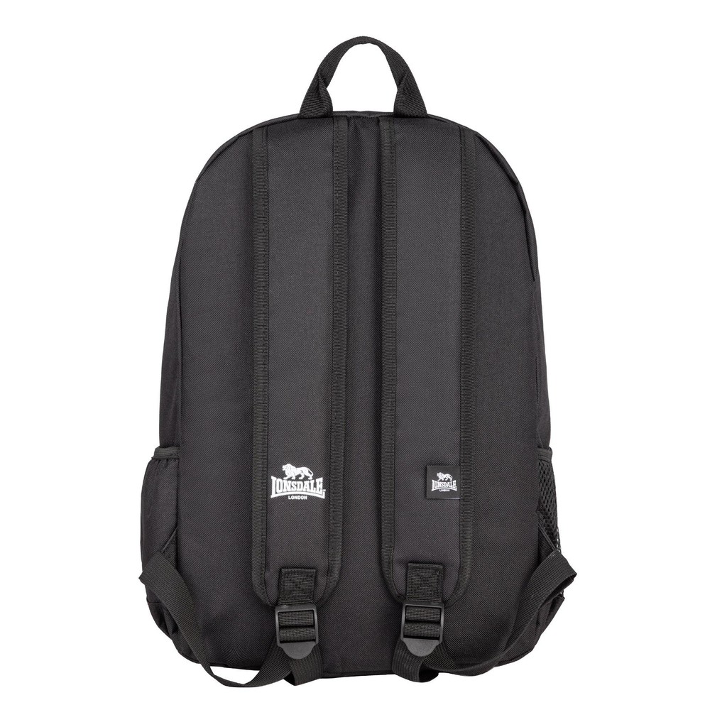 Lonsdale Unisex Adults Pocket Backpack (Black/Charcoal) - Sports Direct ...