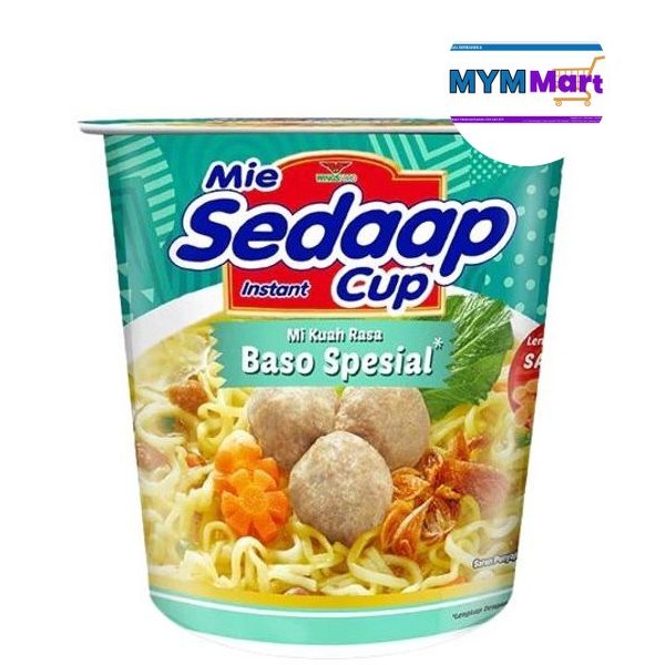 Mie Sedaap Cup Baso Spesial 77g | Shopee Malaysia