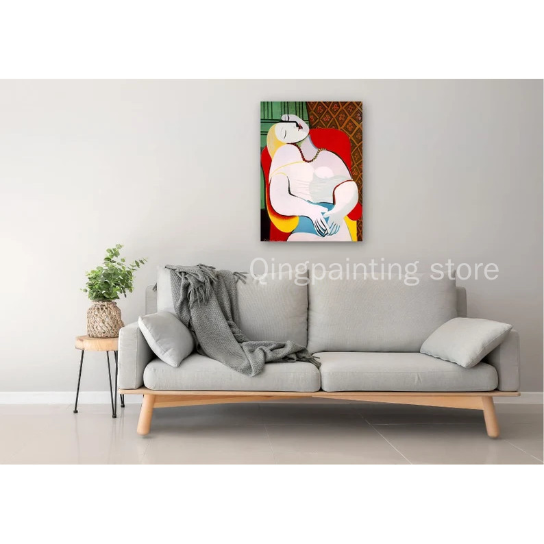 Pablo Picasso Dream, Picasso Canvas, Pablo Picasso Wall Art, Picasso ...