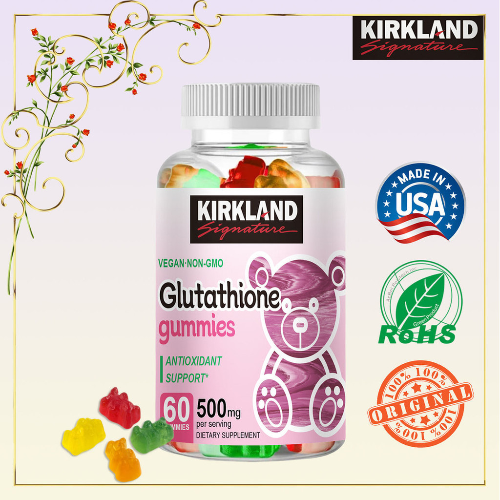 KIRKLAND L Glutathione Gummies For Antioxidant Supplement Liver ...