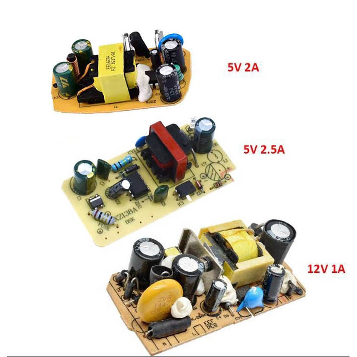 AC-DC 100V-240V to DC 5V 2A 2.5A 12V 1A Switching Power Supply Regulator Module Overvoltage ...