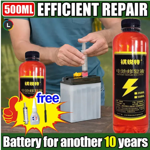 【Ready Stock】Battery repair fluid 500ml Recovery battery repair liquid ...