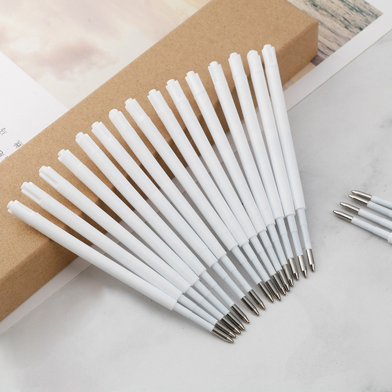 5Pcs rotating ballpoint pen core, black and blue pen tip 0.7mm ...