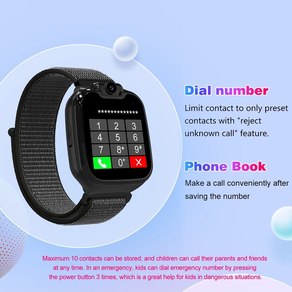 G9 2G Kids Smart Watch Children Smartwatch Alarm Clock 16 Puzzle Games ...