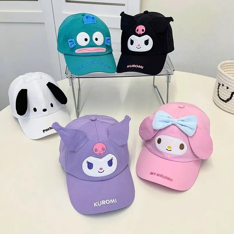 Sanrio Cinnamoroll Cartoon Children Cap Hello Kitty Kuromi Melody ...