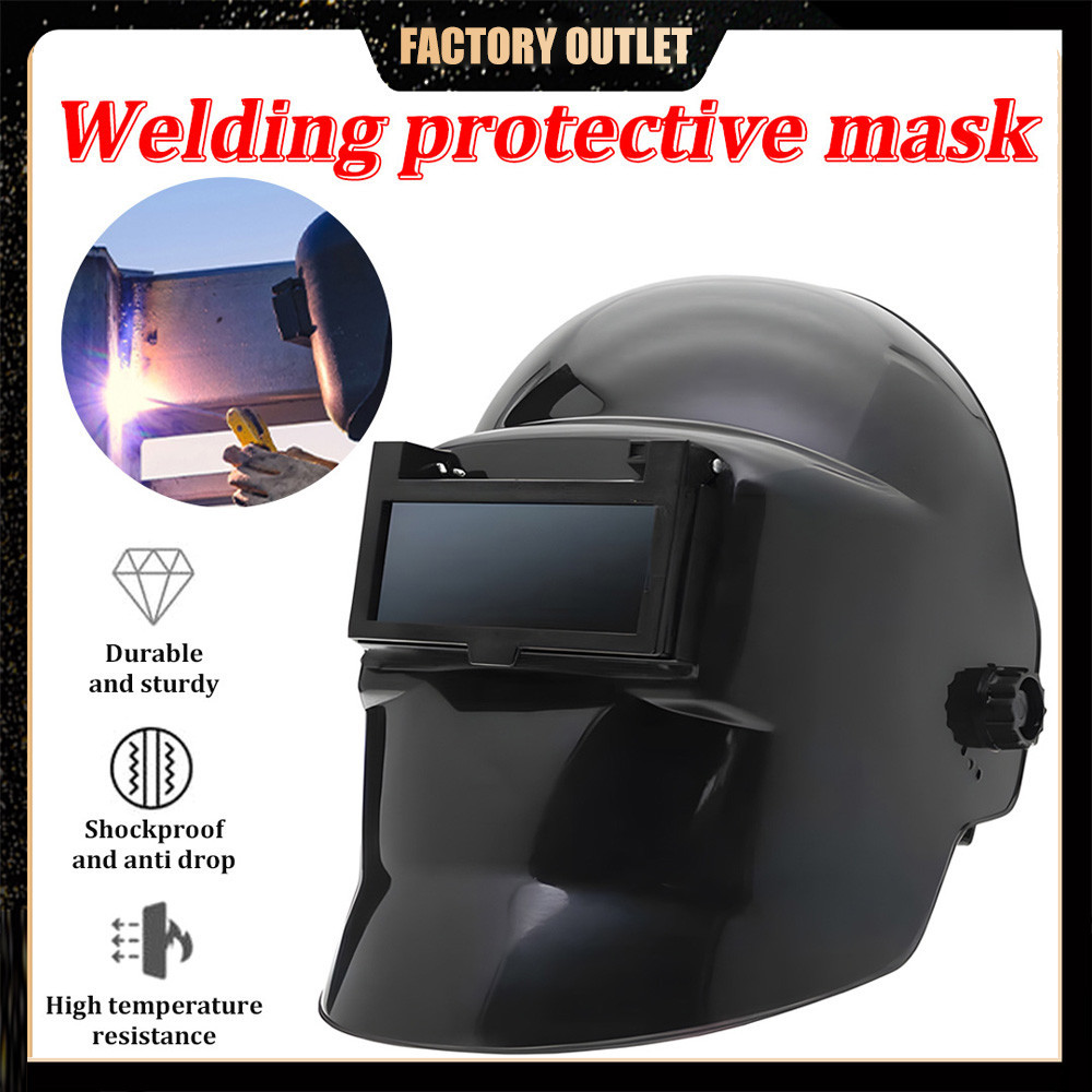 Head Mounted Welding With Two Protective Welding Masks, Full Face ...