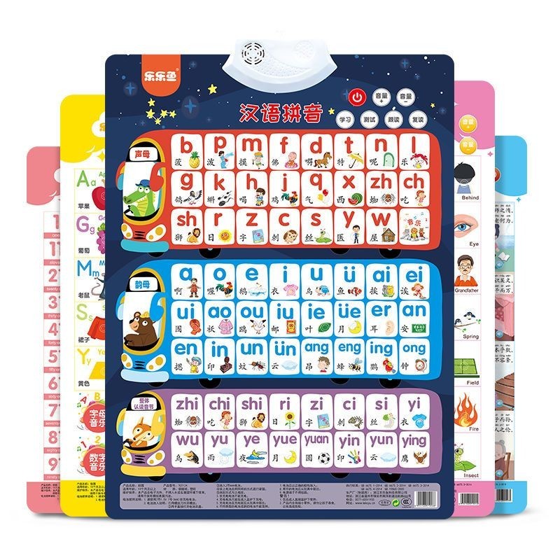 Pinyin Fantastic Product for Study First Grade Consonant Vowel Alphabet ...