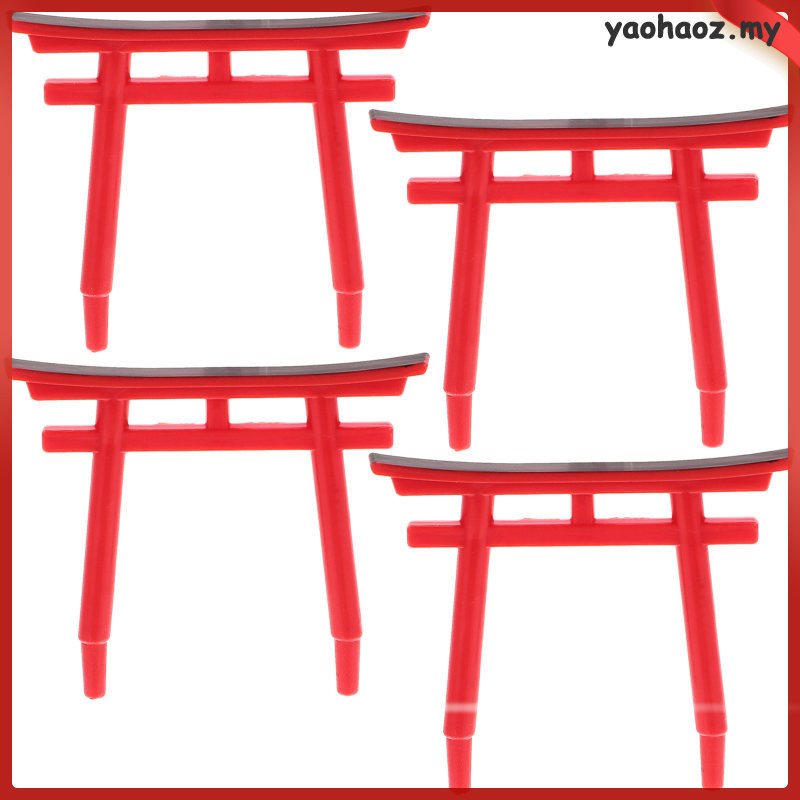 Japanese Garden Gate Shrine Archway Torii Aquarium Decor Outdoor Fish ...