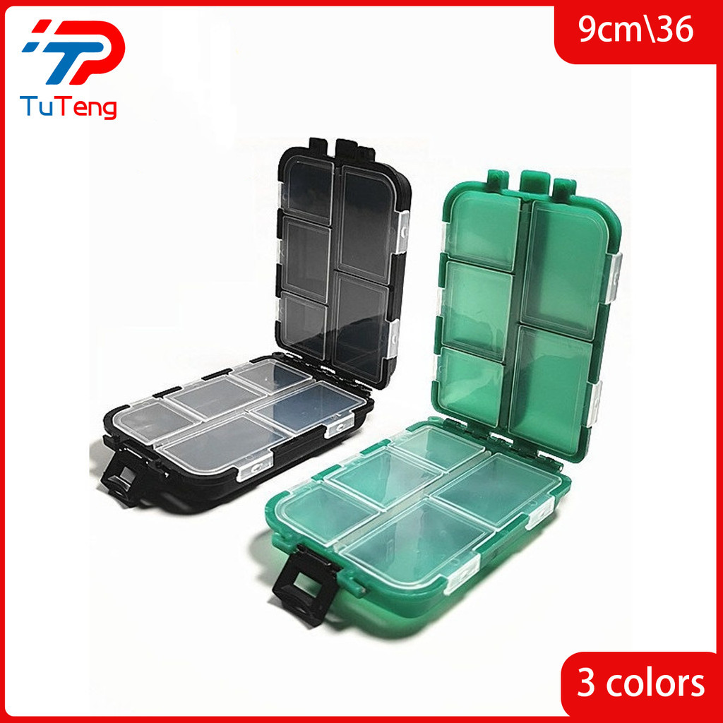 Multifunctional Fishing Storage Box Fishing Gear Accessories 10 Grids ...