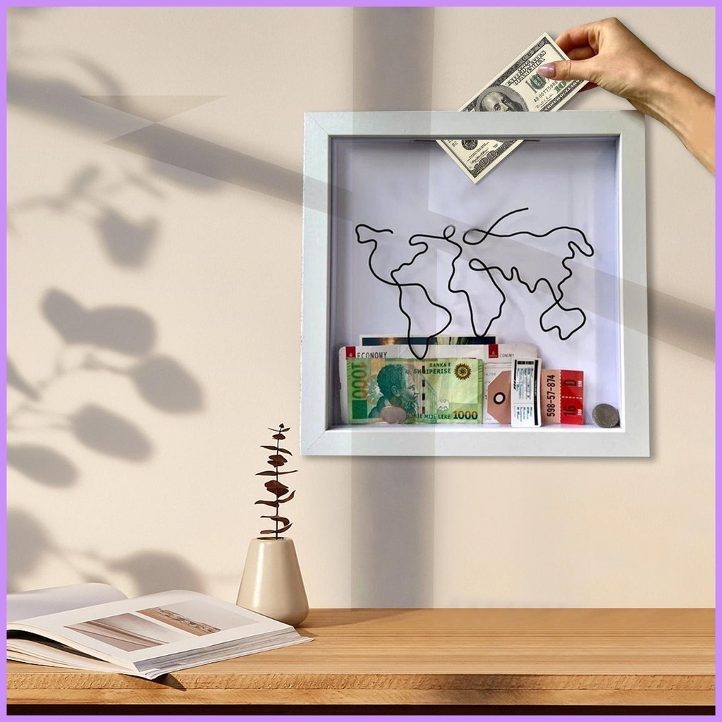 Top Loading Display Case Frame Wooden Shadow Boxes DIY Sweet Gift ...