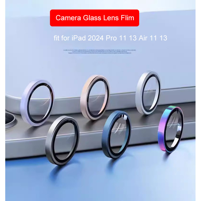 Lens Protective Film Metal Ring for IPad Air 11 2024 Air 6th Gen Pro 13 ...
