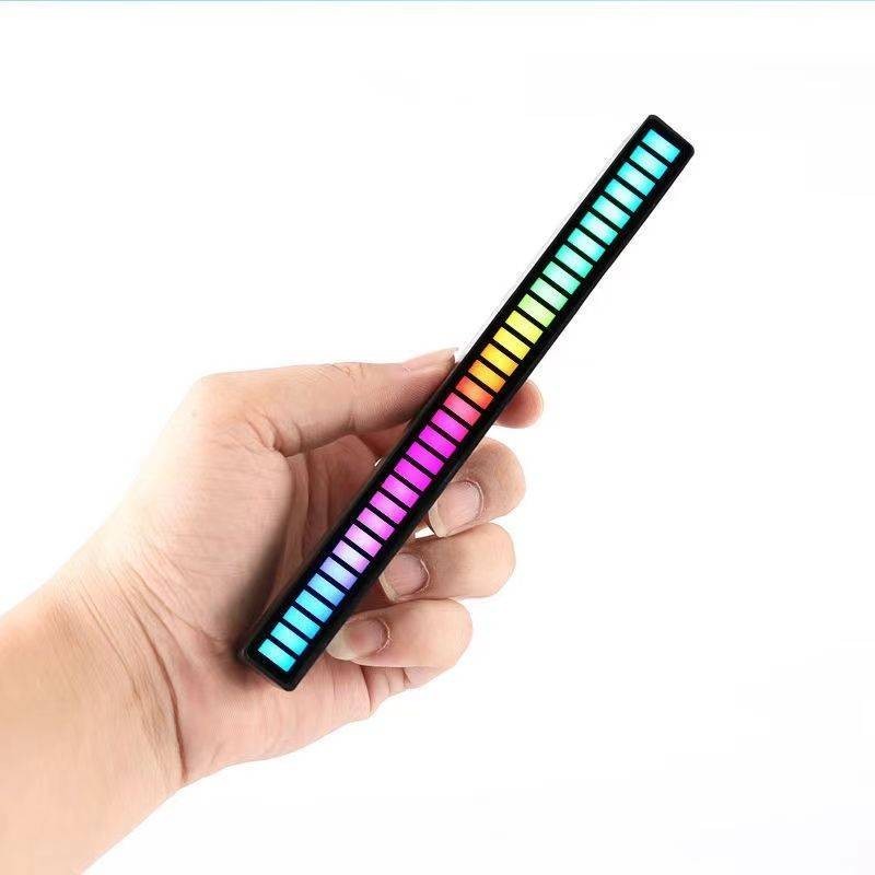 Rhythm Light Ambient Light Pickup Light RGB Voice Control Light Car LED ...