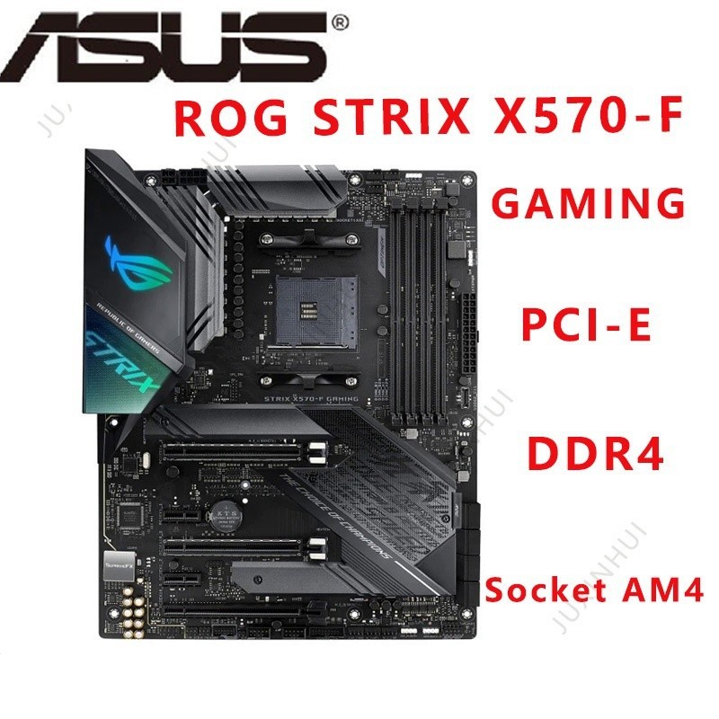 ASUS ROG STRIX X570-F GAMING adopts AMD X570 chipset Socket AM4 PCI-E 4 ...