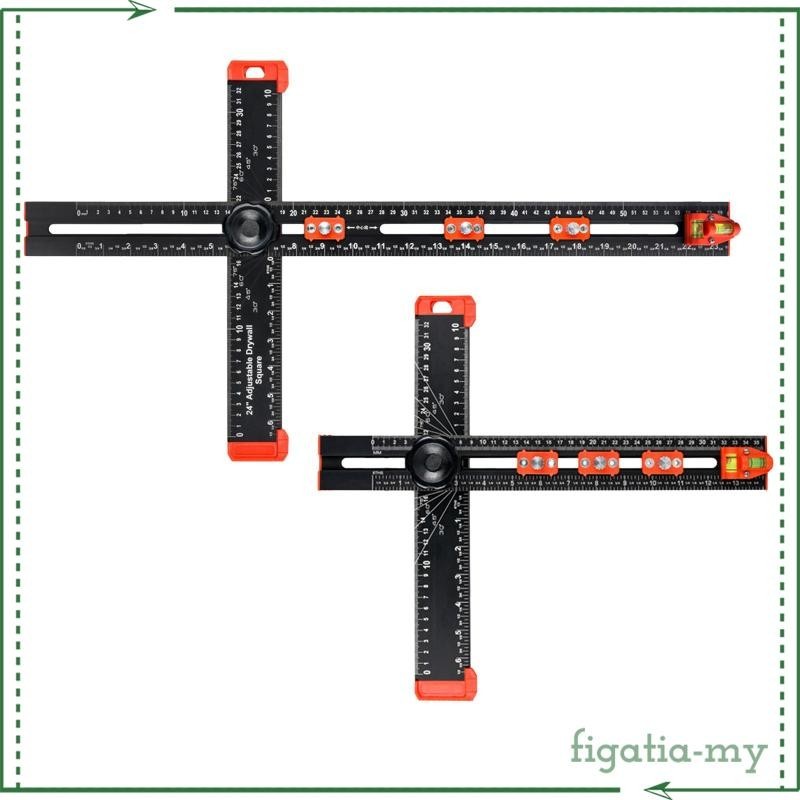 [FigatiaMY] T Square Ruler Layout Tool with Auxiliary 2 Axis Bubble ...