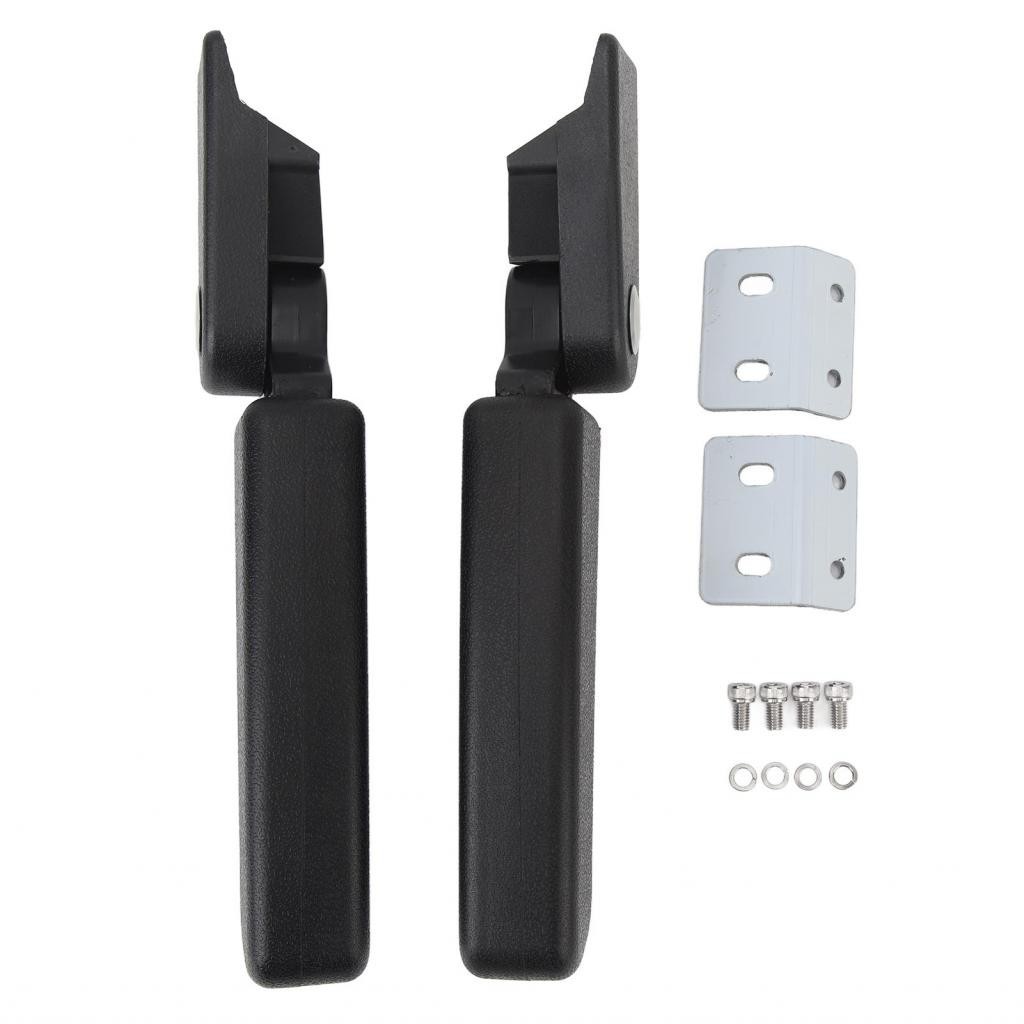 Zhuida 1 Pair Motorcycle Rear Box Passenger Armrest Seat Mount Handrail ...