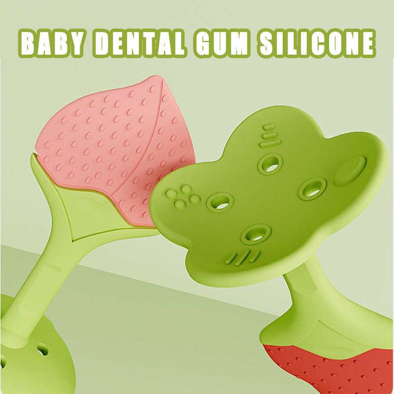 Nice cute Baby Molar Bar Fruit Moulding Bite Le Primary Teeth Training ...