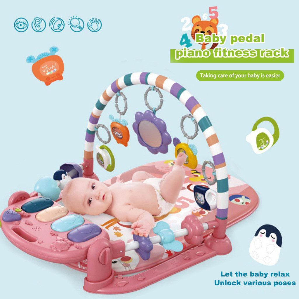 {pattaya} Multifunctional Baby Gym Interactive Baby Play Mat with Piano ...