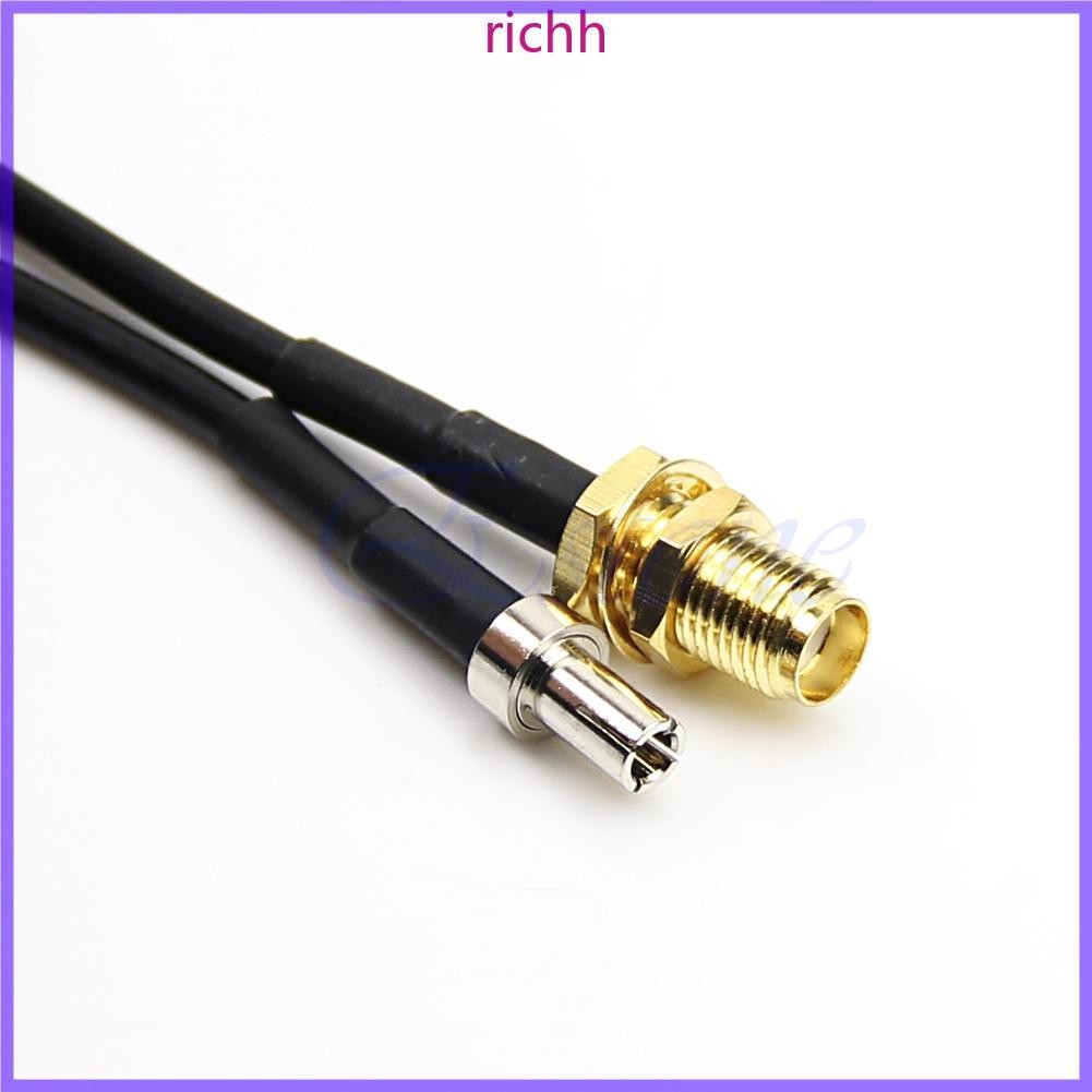 Richh Antenna Adapter SMA Female to TS9 Straight Connector Coaxial ...