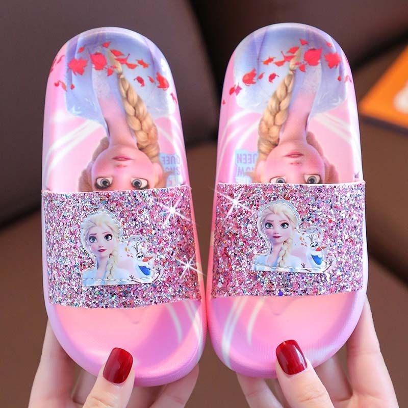 [Hi Baby] 1-14 Y Princess Aisha Children Sandals Slippers Summer Girls ...