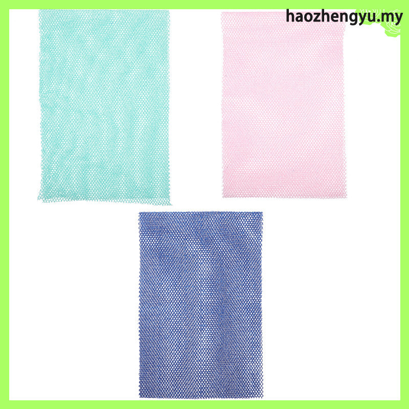 3 Pcs Scrubber Body Scrubbers Net African Bathing Sponge Exfoliating ...