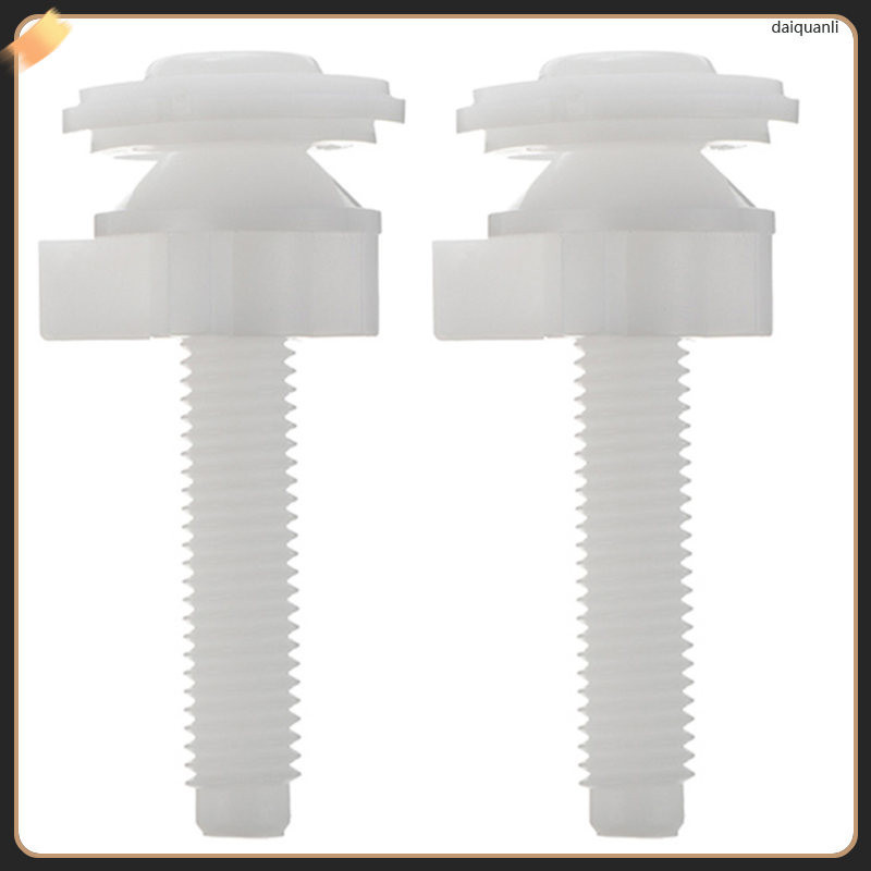 Toilet Screw Seat Fixing Screws Bolts Fittings Round Covers Kit for ...