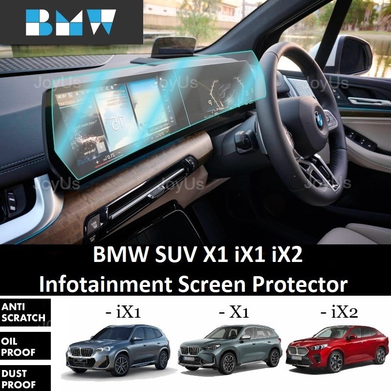 BMW X1 iX1 iX2 (2023-2025) Infotainment Screen Tempered Glass ...