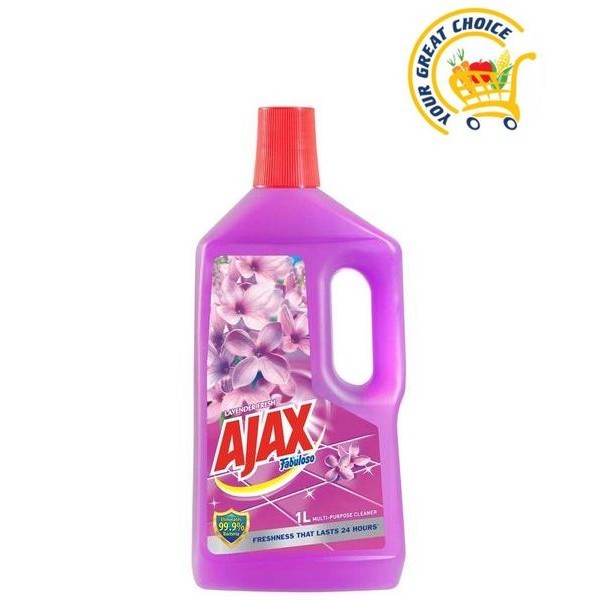 Ajax Fabuloso Multi Purpose Cleaner Lavender 1L | Shopee Malaysia