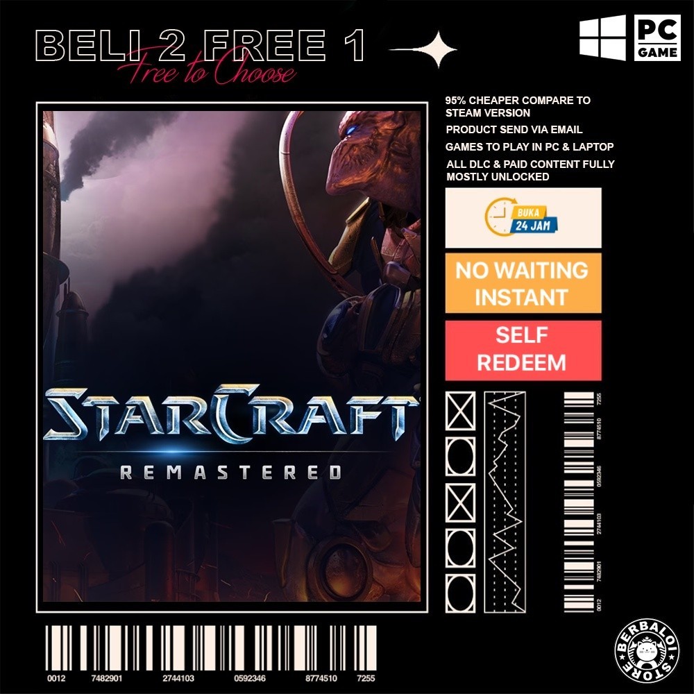 [FAST SEND] STAR CRAFT [PC GAME | PC DIGITAL DOWNLOAD | OFFLINE ...