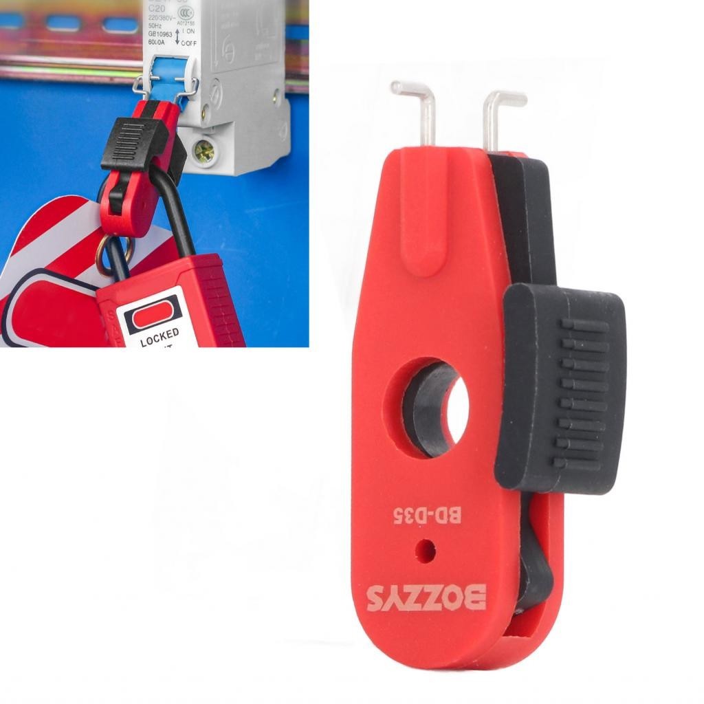 Shopp Circuit Breaker Lockout Push Type Pin Outward Power Isolation ...