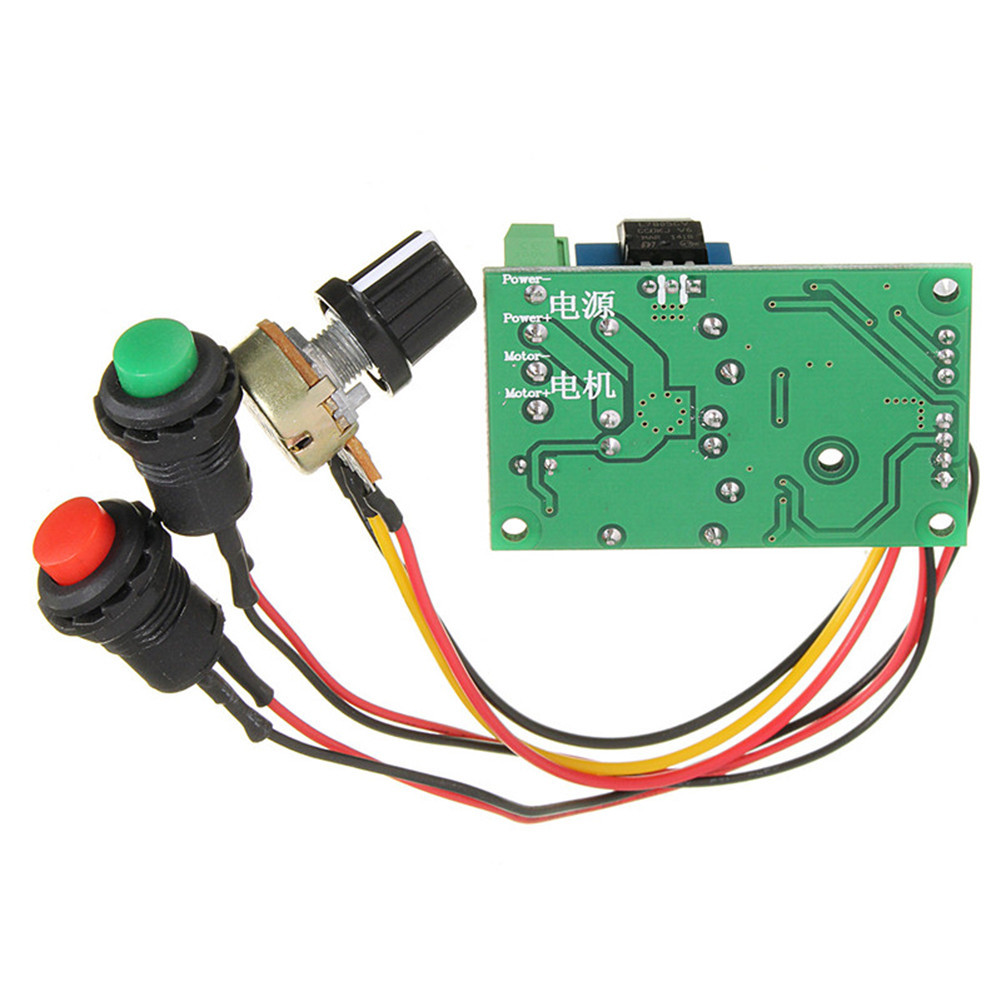 keepdreaming DC6-24V PWM DC Motor Controller Linear Actuator 3A PWM Speed Control Drive Module ...
