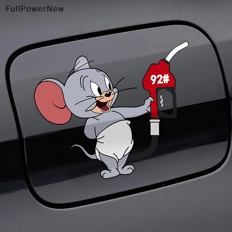 Full Funny Car Stickers High Gas Consumption Decal Fuel Gage Empty ...