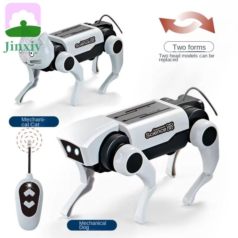 JINXIY Electric Mechanical Dog, Bionic Running RC Robot Toys, Smart ...