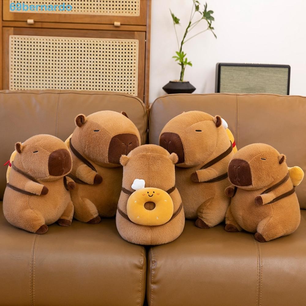 BERNARDO Capybara Plush Doll, Baking Simulation Capybara Plush Toy, Kid ...