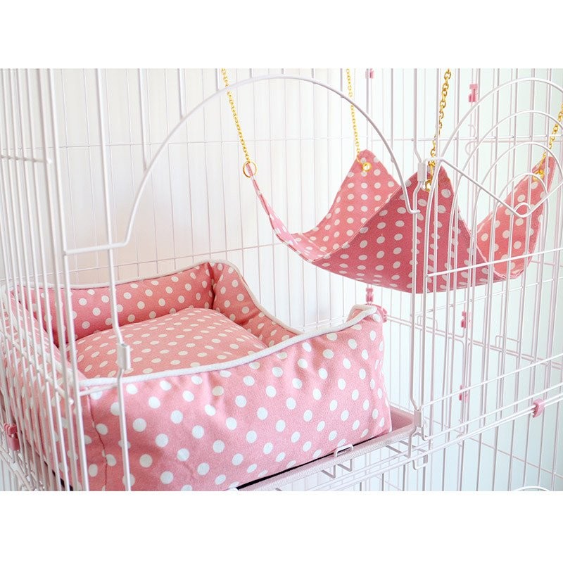 Sangkar Kucing Khas Sarang Kucing Kucing Polka Dot Sarang Sangkar ...