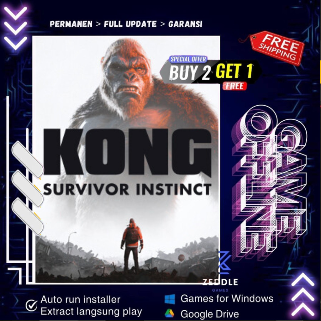 Kong SURVIVOR INSTINCT - PC GAME - LAPTOP GAME - PC GAME OFFLINE ...