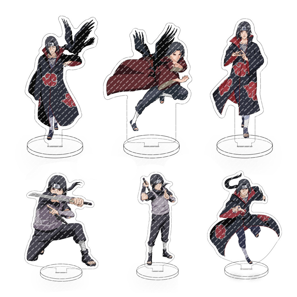 Naruto Anime Fan Merchandise Uchiha Itachi Stand Desktop Decoration ...