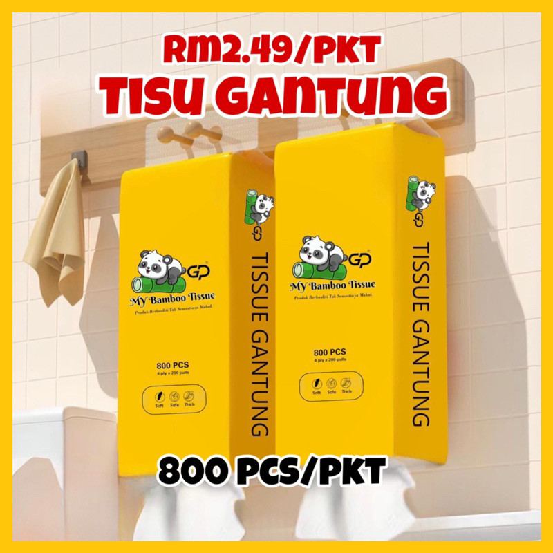 {Harga Kilang}🔥Tissue Gantung /Tissue Pkt🔥Super Soft Facial Tissue ...
