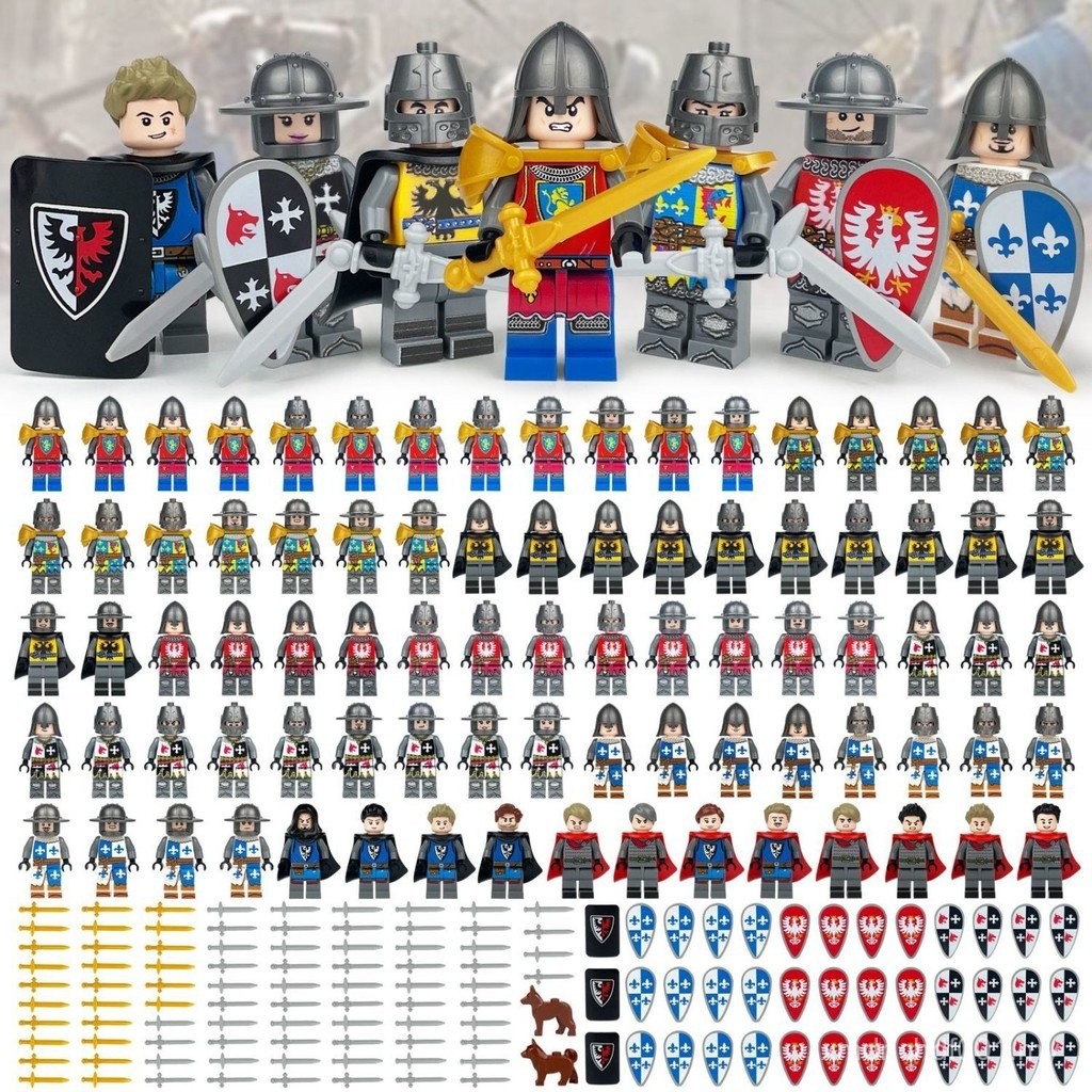 Shopee Official Compatible Lego Small Particles Ancient Roman Soldiers ...