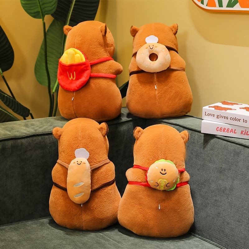 Kapibara Balala Plush Toy Capybara Backpack Bread Mouse Doll Groundhog ...