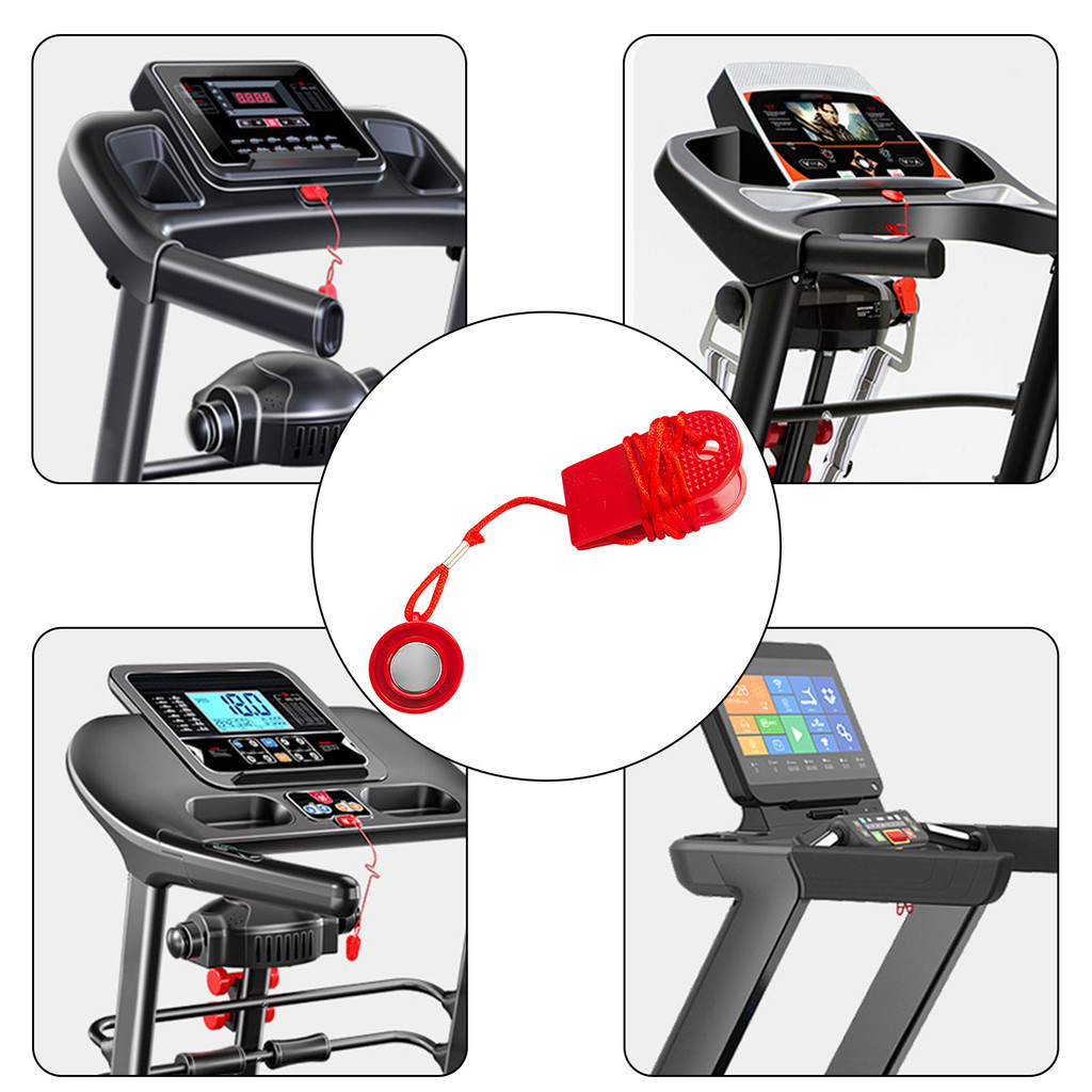 Universal Treadmill Magnets Safety Key Easy Installation Fitness ...