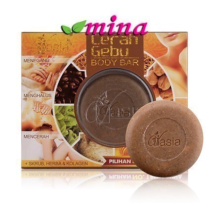 VASIA Sabun Cerah Gebu 100gm Body Bar Soap Sabun Badan Skrub Herba WNA ...