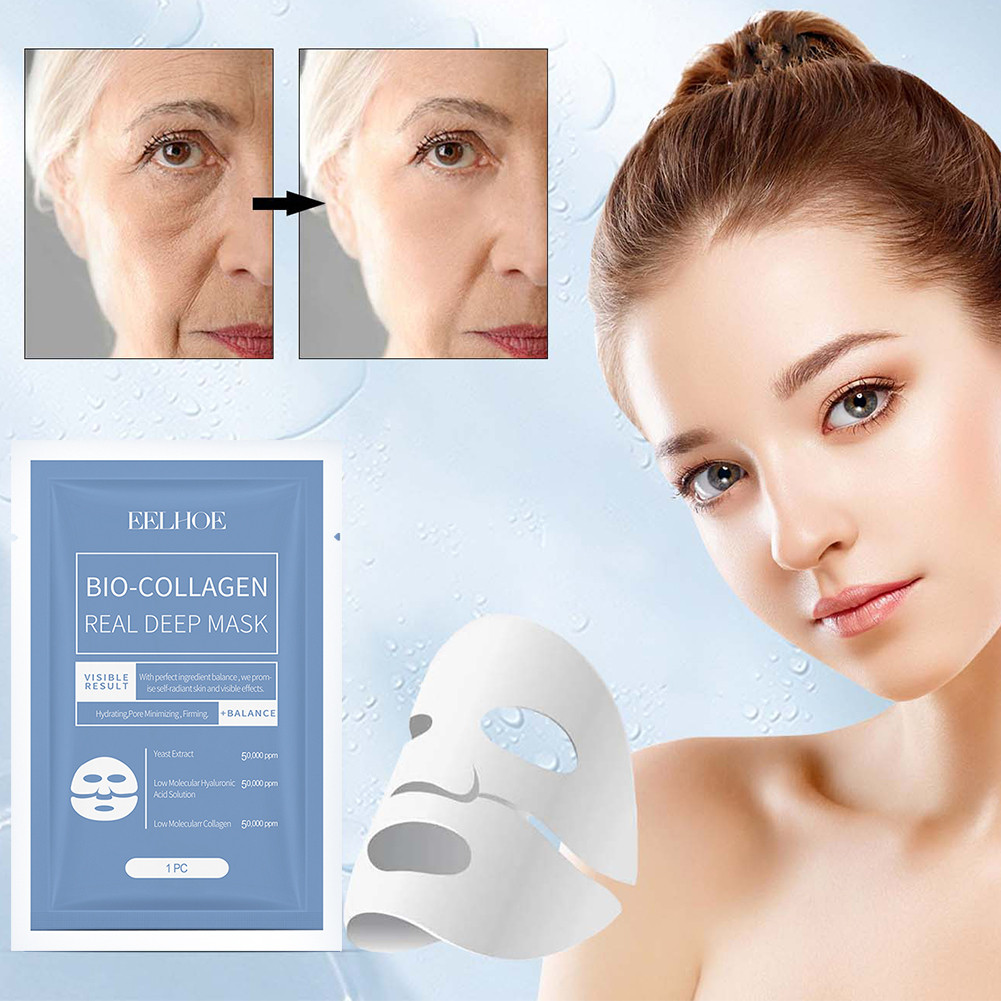 Bio-Collagen Real Deep Mask Overnight Collagen Mask with Hydrolyzed ...