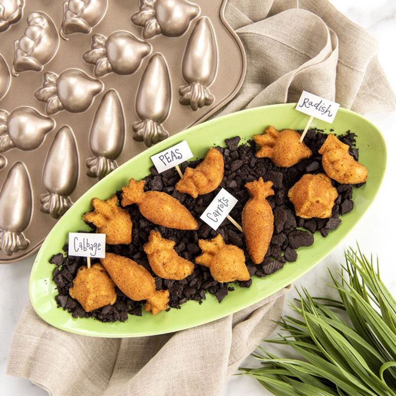 Ada Stok Nordic Ware Garden Muffin Cupcake Puding Candy Baking Acuan ...