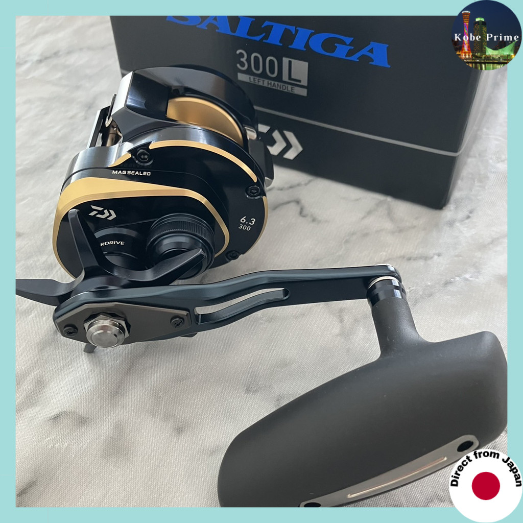 Daiwa 25 SALTIGA 300/300L/300H/300HL Jigging Reel | Offshore Big Game | Shopee Malaysia