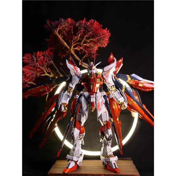 Gundam MG National Model Motion Nuclear Gundam Ao Bing Lu Bu Cao Rengan ...
